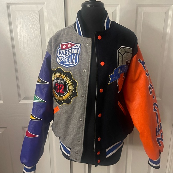 Heritage Outerwear | Jackets & Coats | Multi Color Varsity Jacket ...